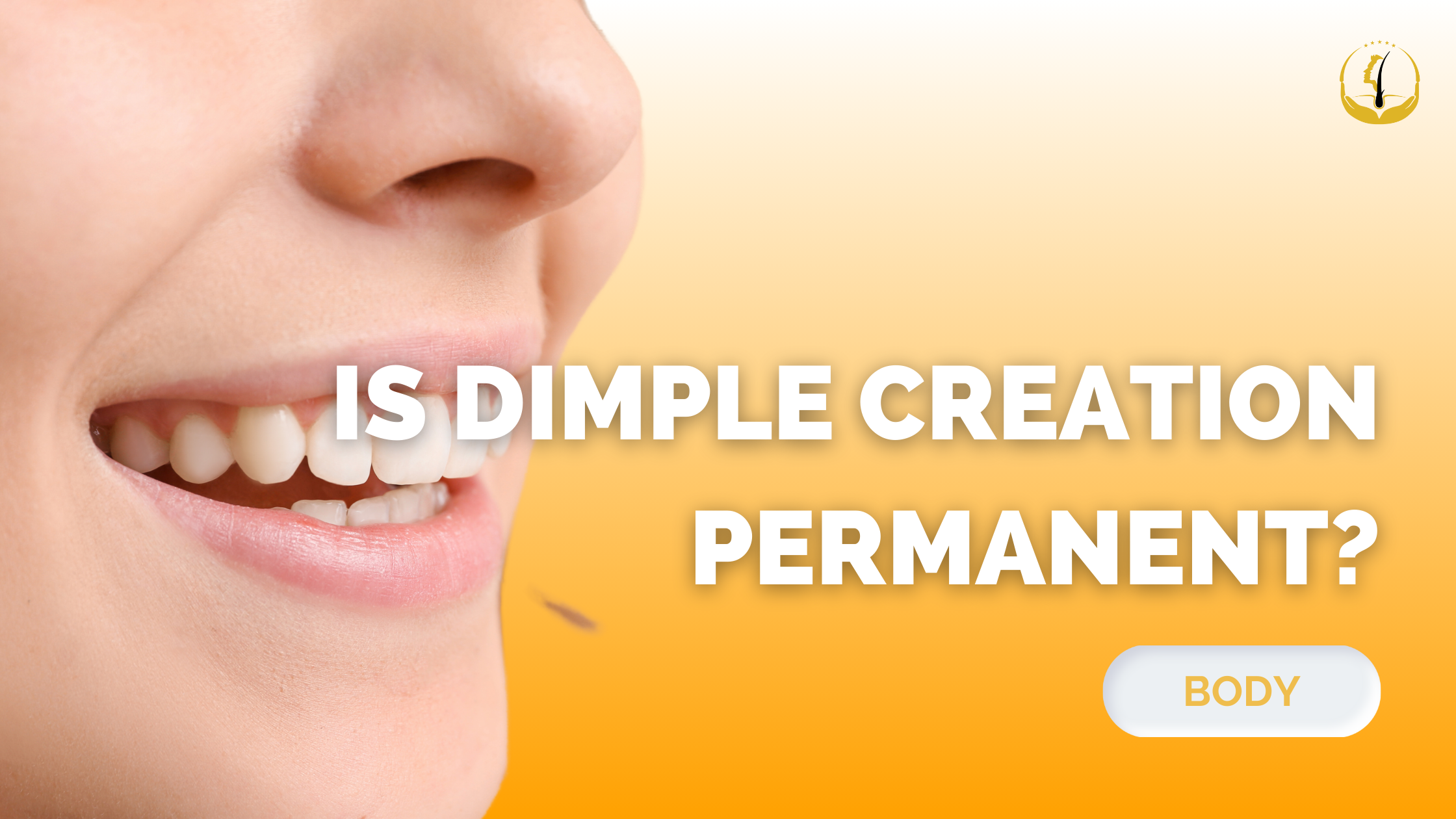 Is Dimple Creation Permanent? - Glojas
